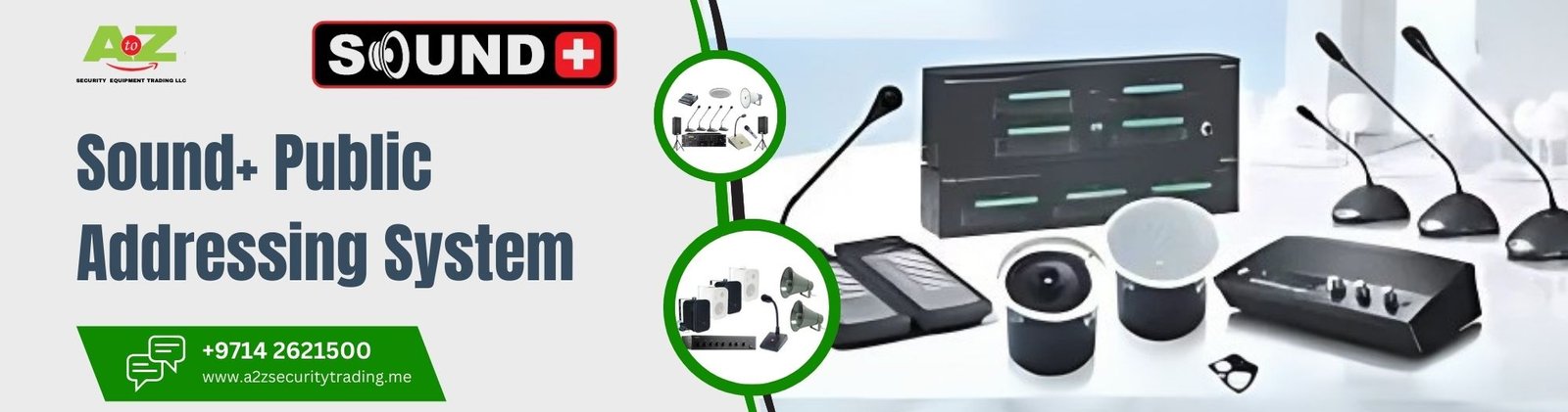 Sound+ Public Address System & Bosch Conferencing2.