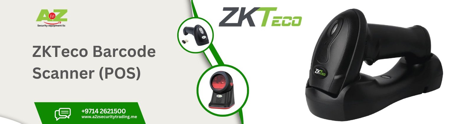 Buy ZKTeco Barcode Scanner For Point Of Sale | A2z Security
