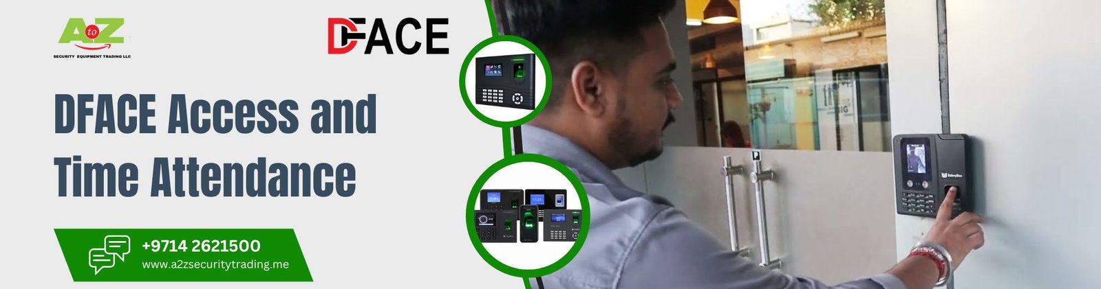 DFACE Access And Time Attendance System | A2z Security